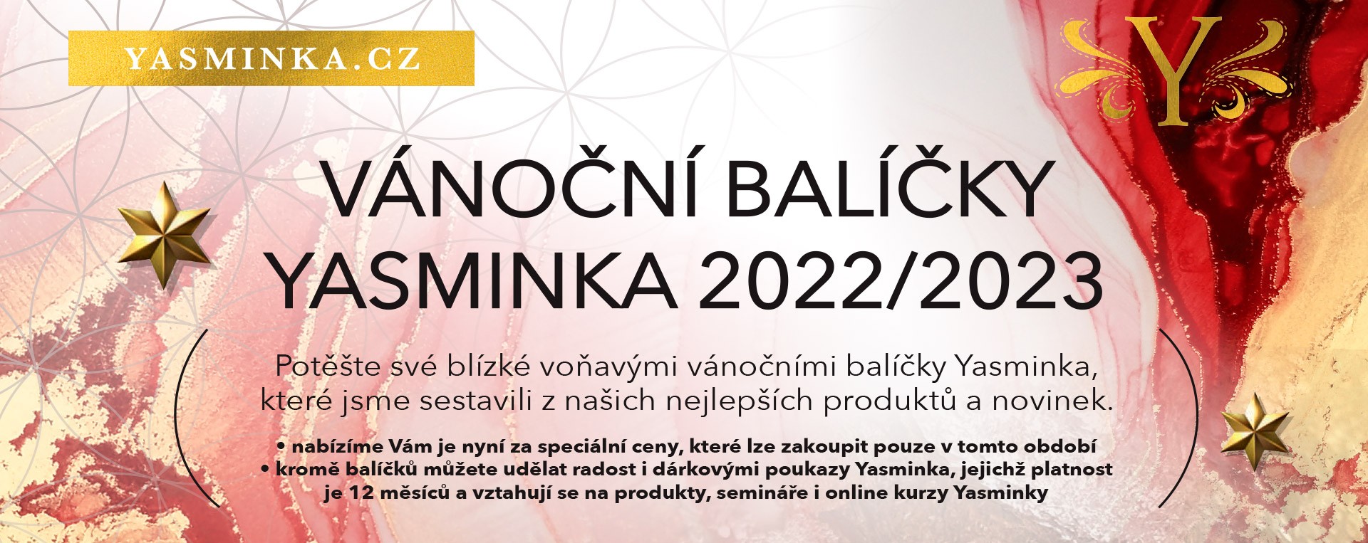Přírodní aromaterapeutická kosmetika Yasminka