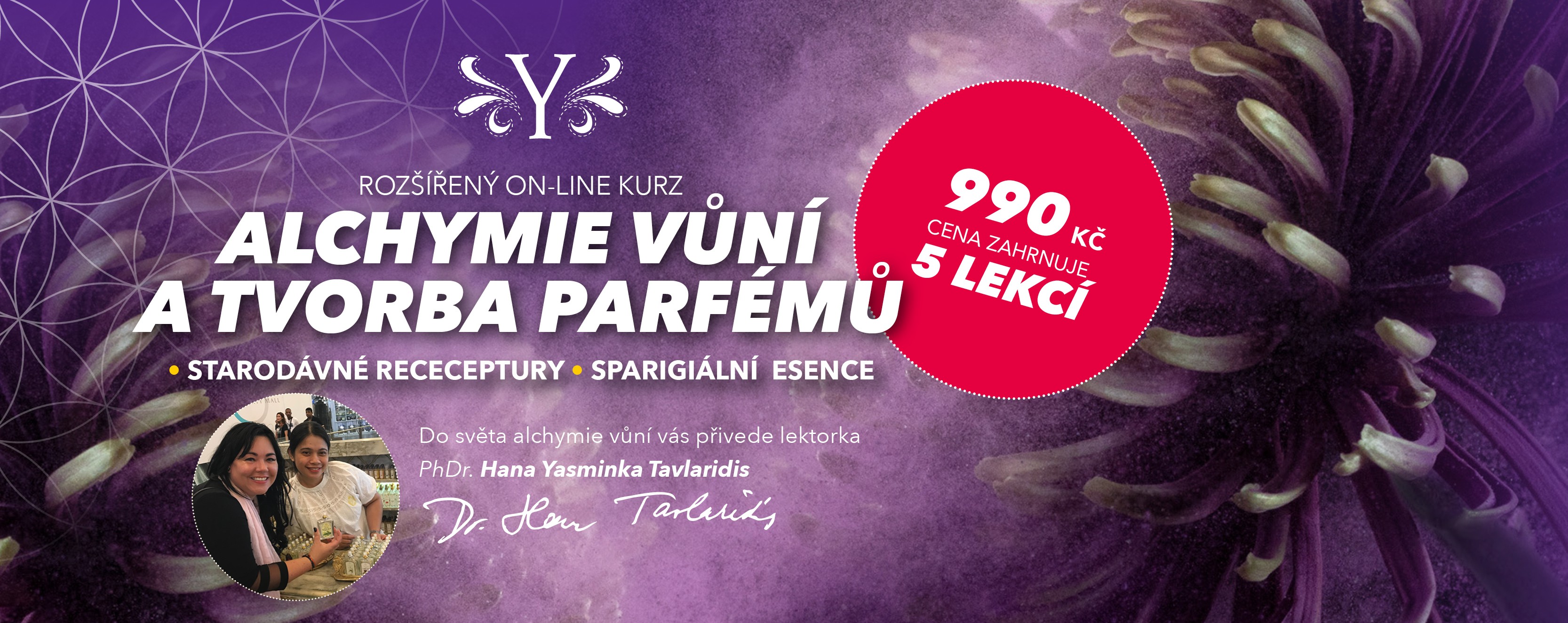 Přírodní aromaterapeutická kosmetika Yasminka